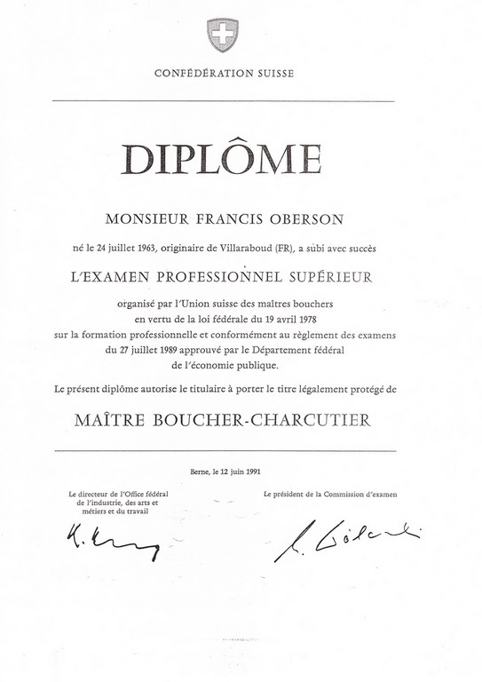 Nos certifications
